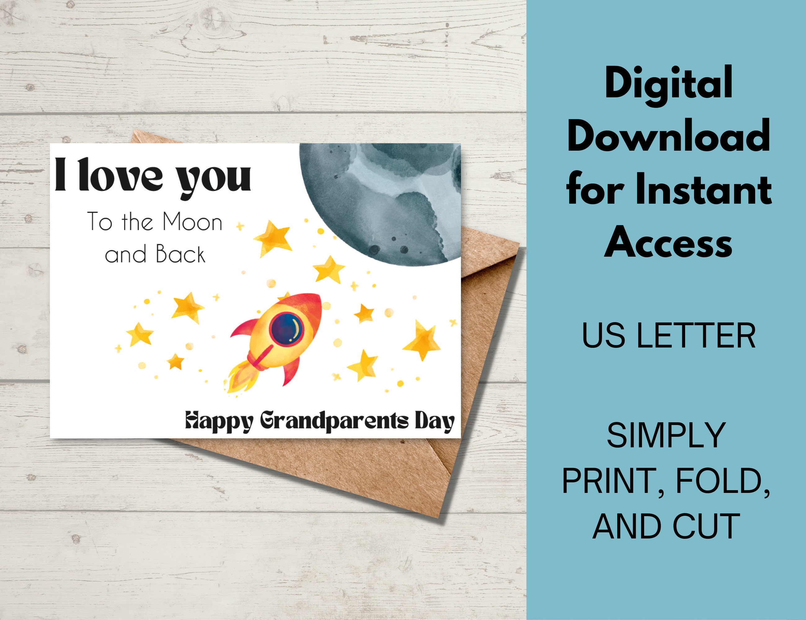 Printable Grandparents Day Card | Happy Grandparents Day | I Love You ...