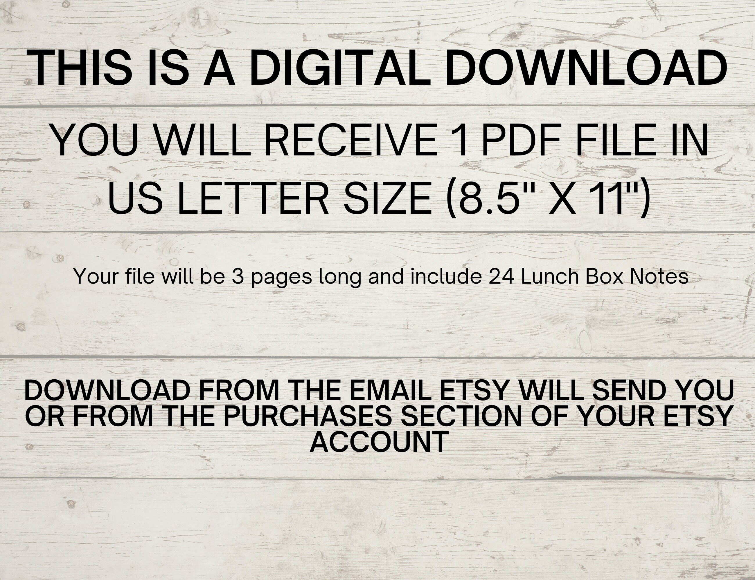 Printable Lunch Box Notes for Kids | Fun Facts - Etsy