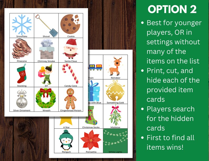 Christmas Scavenger Hunt for Kids, Teens, and Adults | Christmas Party ...