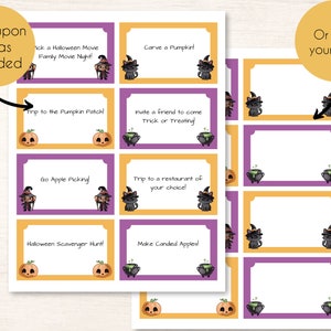 Halloween Reward Chart | Editable Chore Chart for Kids | Editable ...