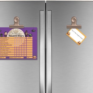 Halloween Reward Chart | Editable Chore Chart for Kids | Editable ...