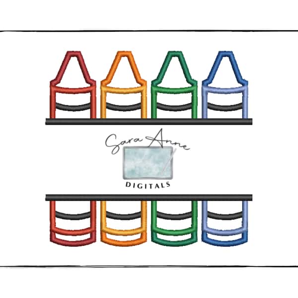 Applique Crayon - Etsy