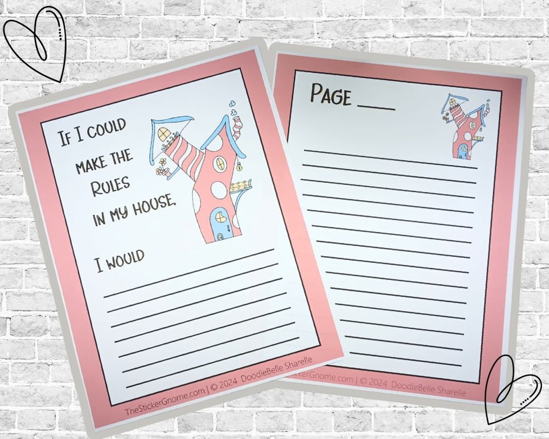 Printable Journal Pages - Teacher Printables - Writing Prompt ...
