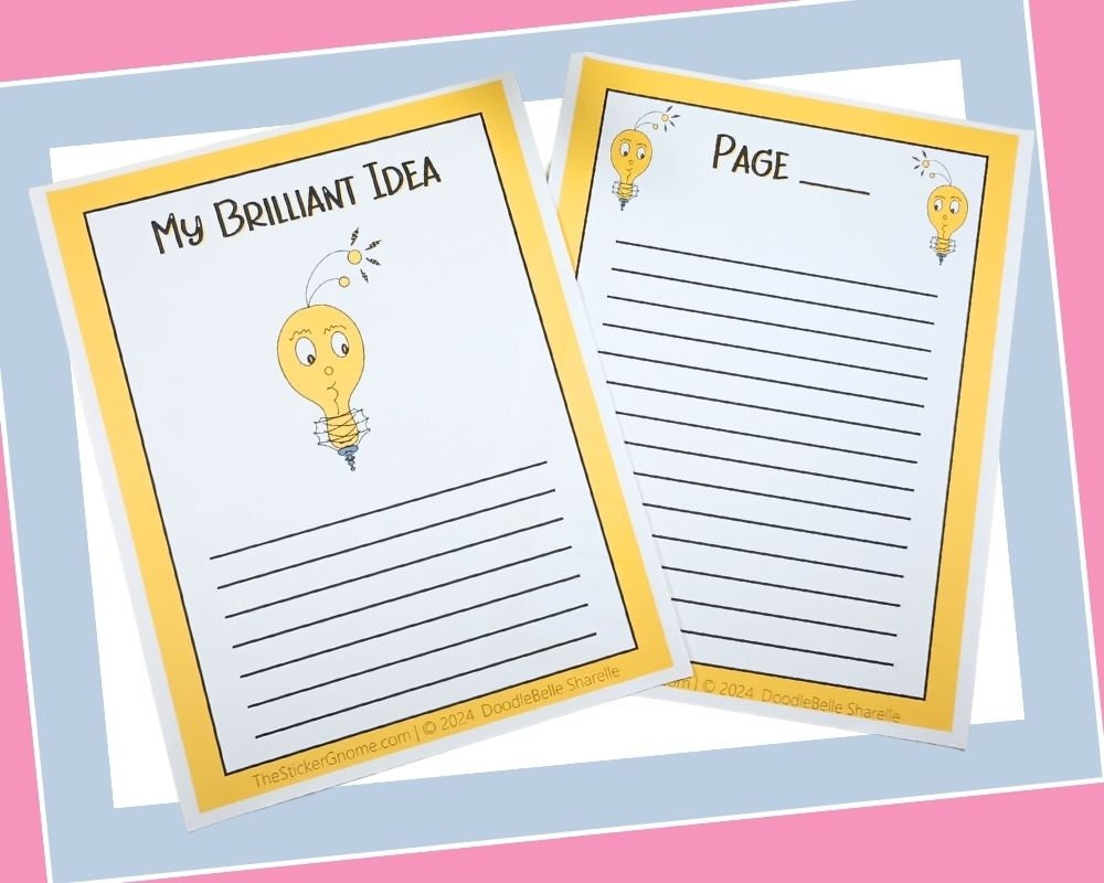 Printable Journal Pages - Teacher Printables - Writing Prompt ...