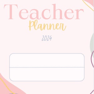 Printable Teacher Planner Printable Homeschool Planner Printable School ...
