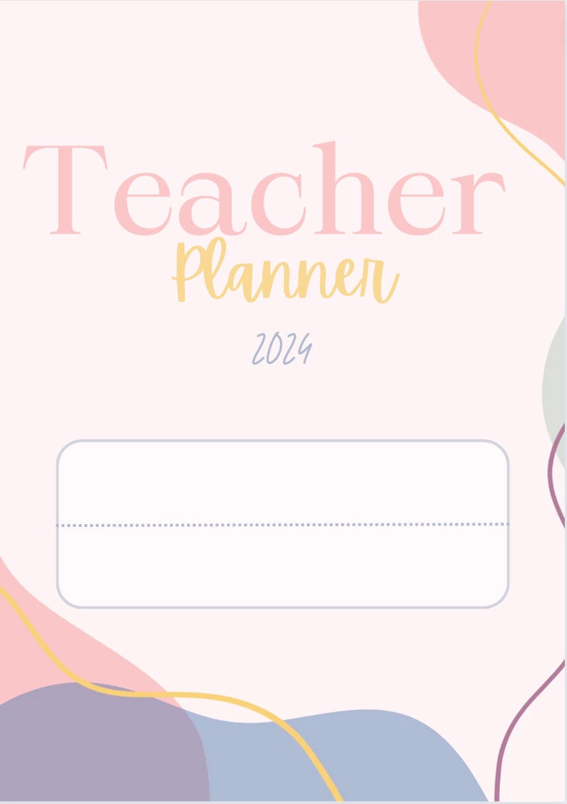Printable Teacher Planner Printable Homeschool Planner Printable School ...