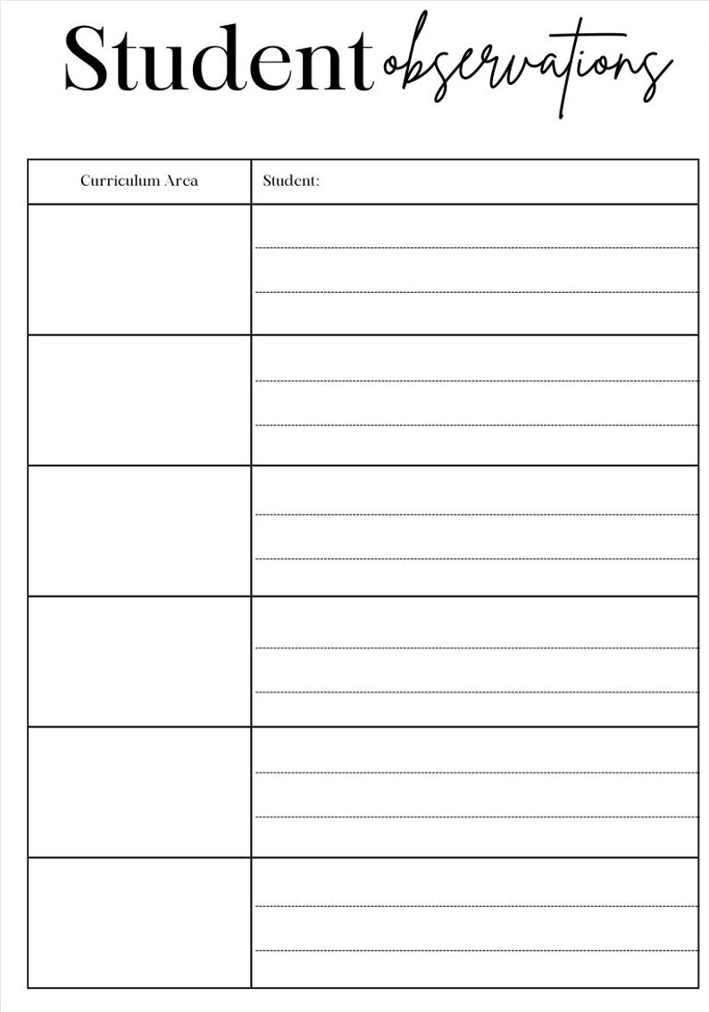 Printable Teacher Planner Printable Homeschool Planner Printable School ...