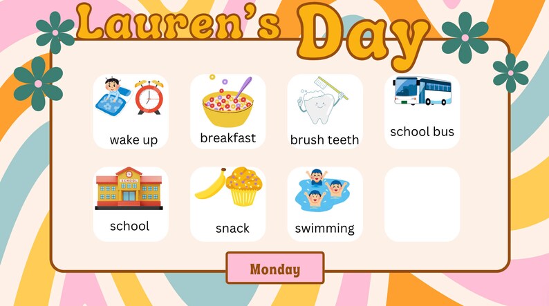 Editable Kids Timetable - Fun & Colourful Schedule Organiser for ...
