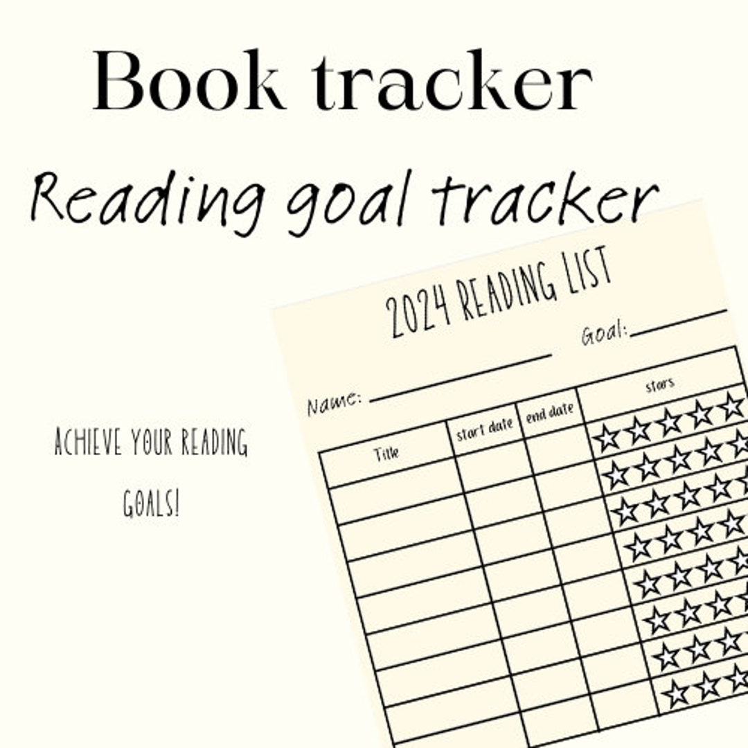 Digital Reading, Book Tracker, 2025 Book Tracker, 2024 Book Tracker ...
