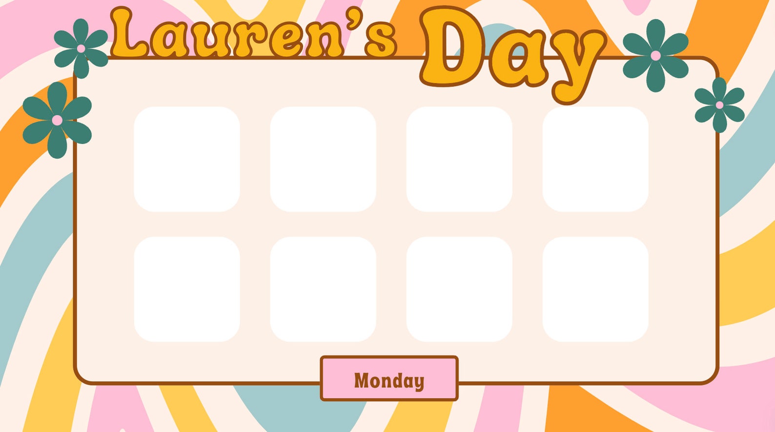 Editable Kids Timetable - Fun & Colourful Schedule Organiser for ...