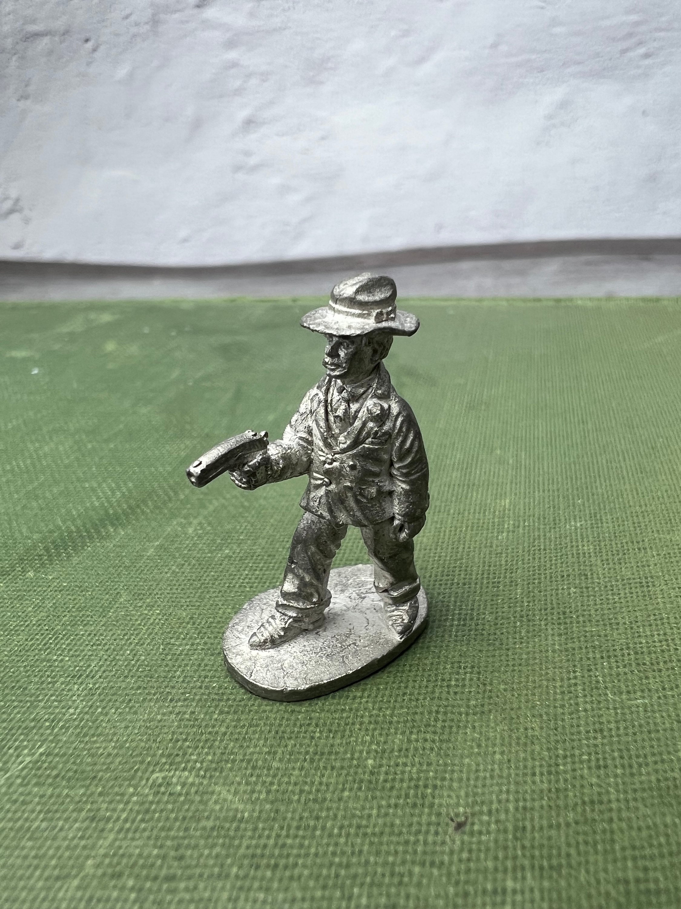 Vintage Unpainted Grenadier Models Man With Gun - Etsy