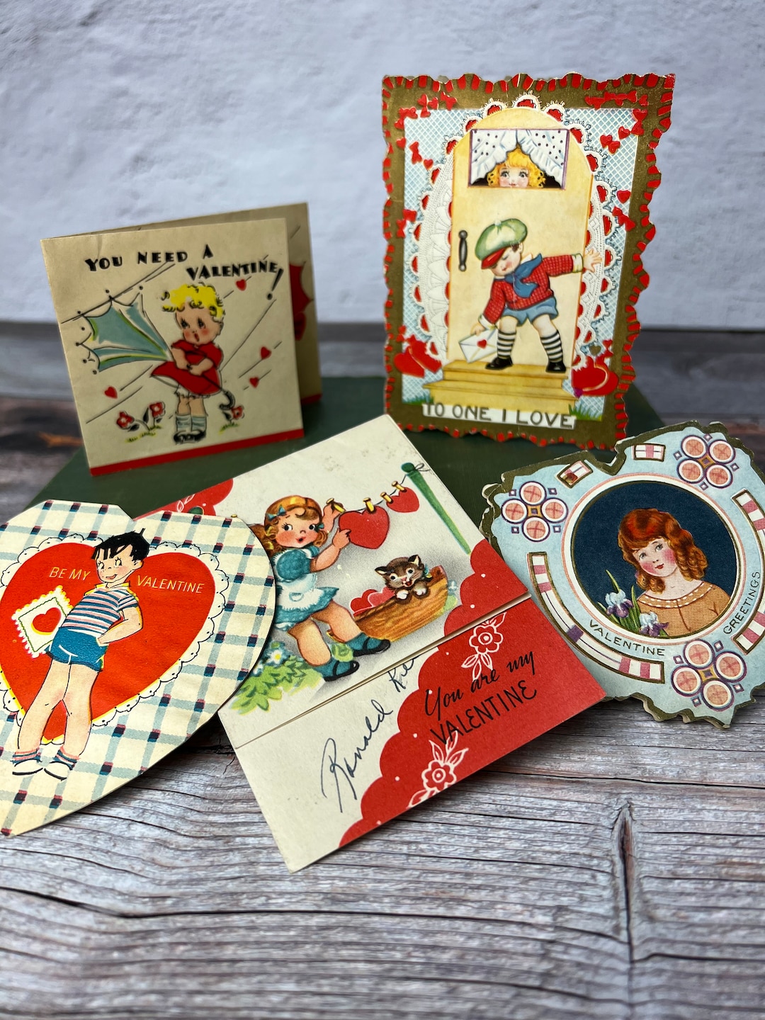 Vintage Valentines Day Cards - Etsy