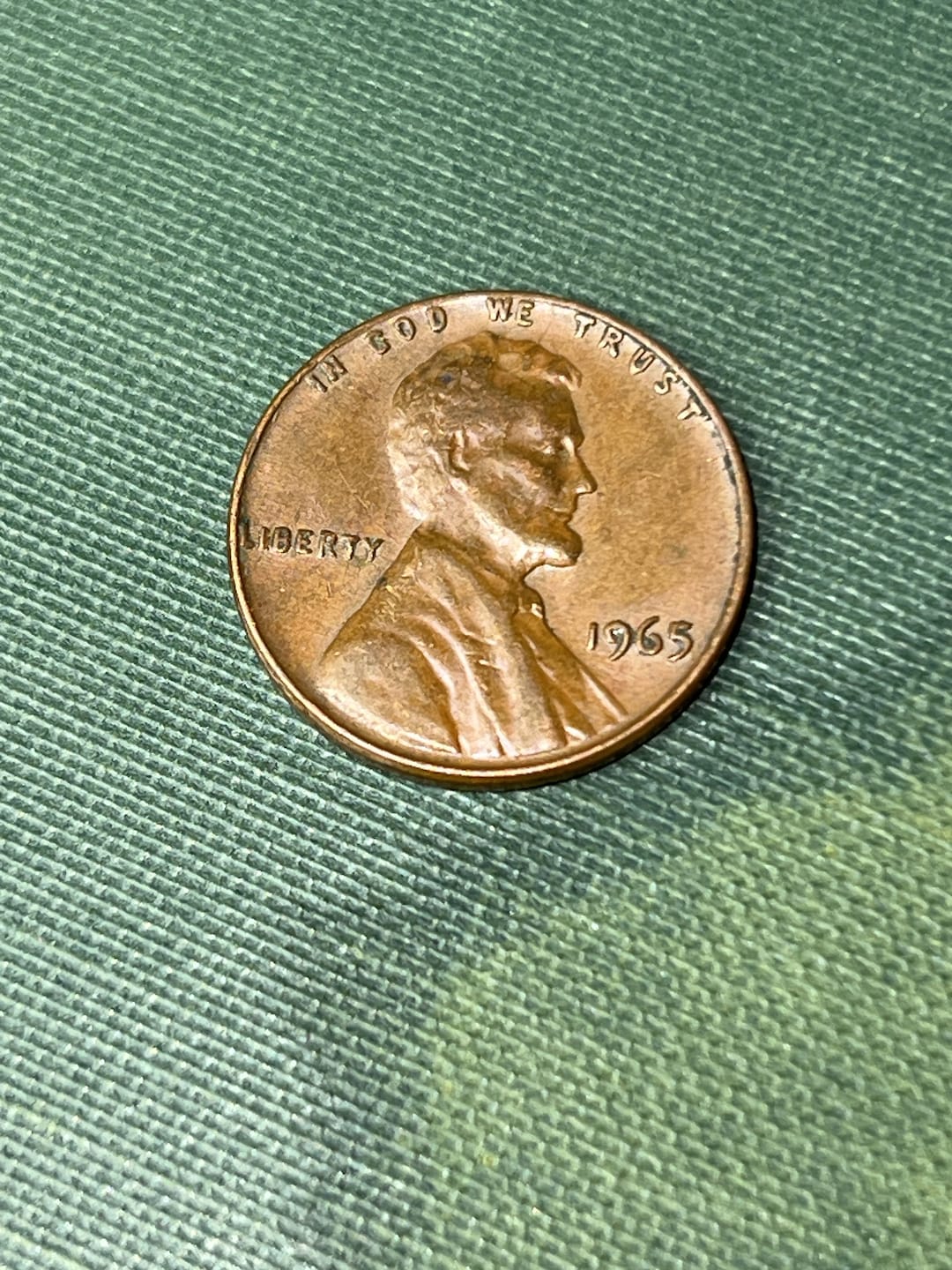 Rare 1965 No Mint Mark Penny With Errors - Etsy