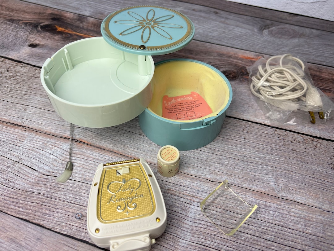 Vintage Lady Remington Electric Razor - Etsy