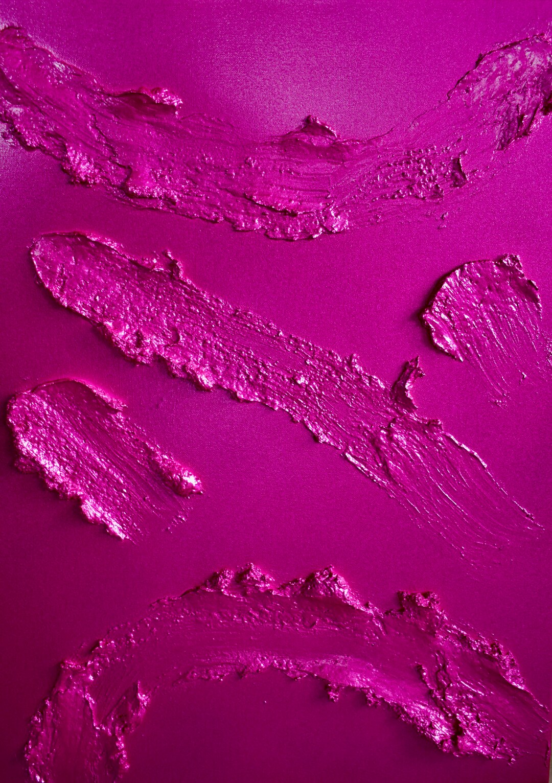 Magenta Textured Wall Art - Etsy