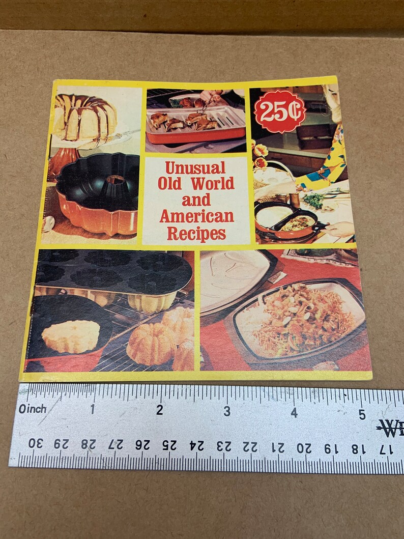 Vintage Recipe Pamphlet Old World and American Recipes - Etsy
