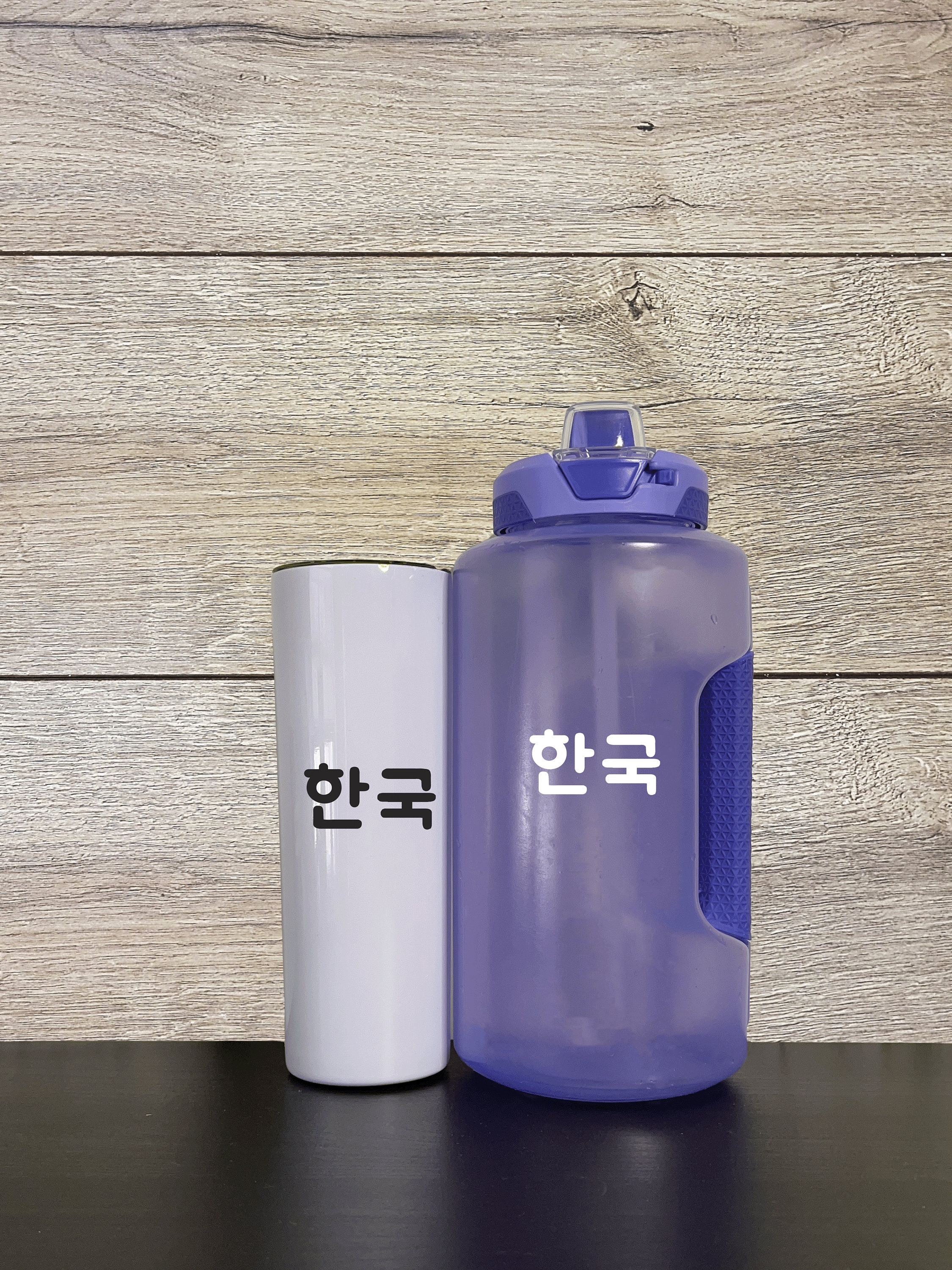 Korean Decal- Korea 한국 (hanguk), Custom Vinyl Decal for Journals, Water ...