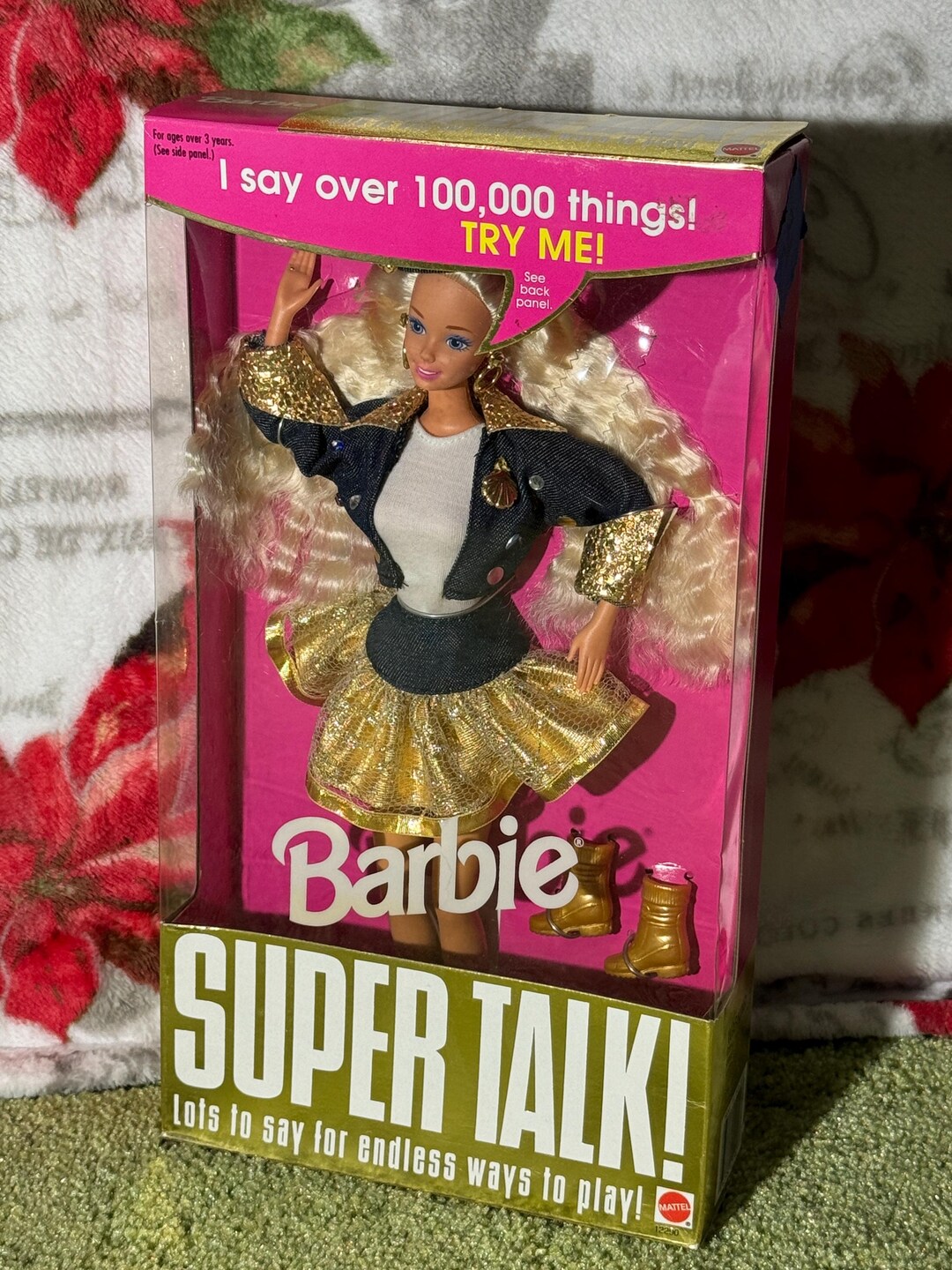 Supertalk Barbie - Etsy