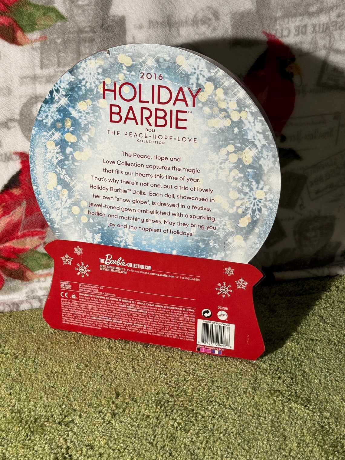 Holiday Barbie Peace & Hope - Etsy