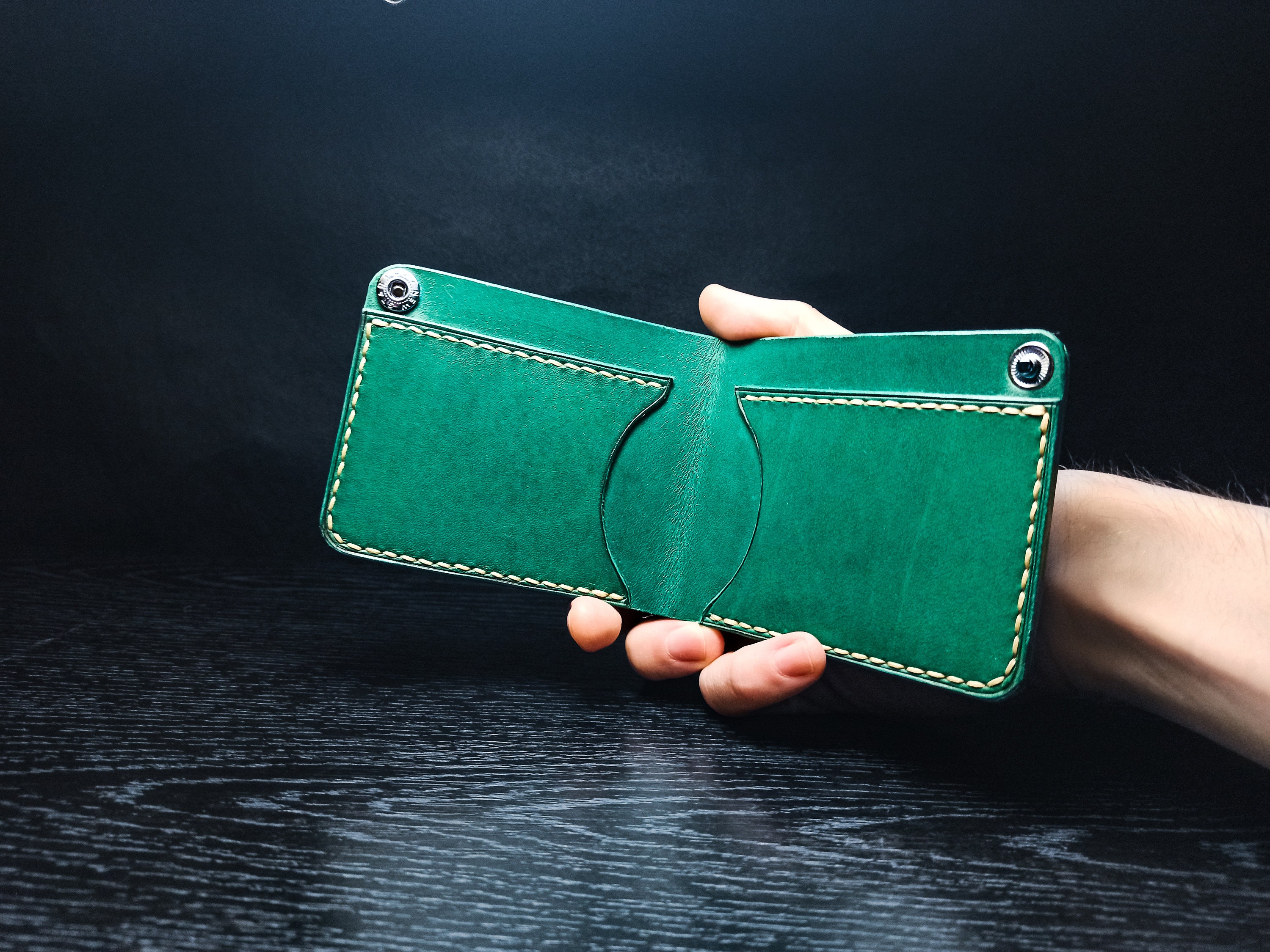 Leather Wallet PDF Pattern DIY Template Leathercraft - Etsy