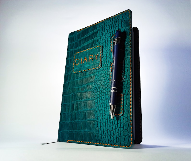 A5 Notebook Cover PDF Pattern | DIY | Template | Leathercraft ...