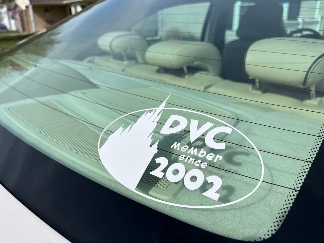 DVC Bumper Sticker Disney Vacation Club Bumper Sticker - Etsy