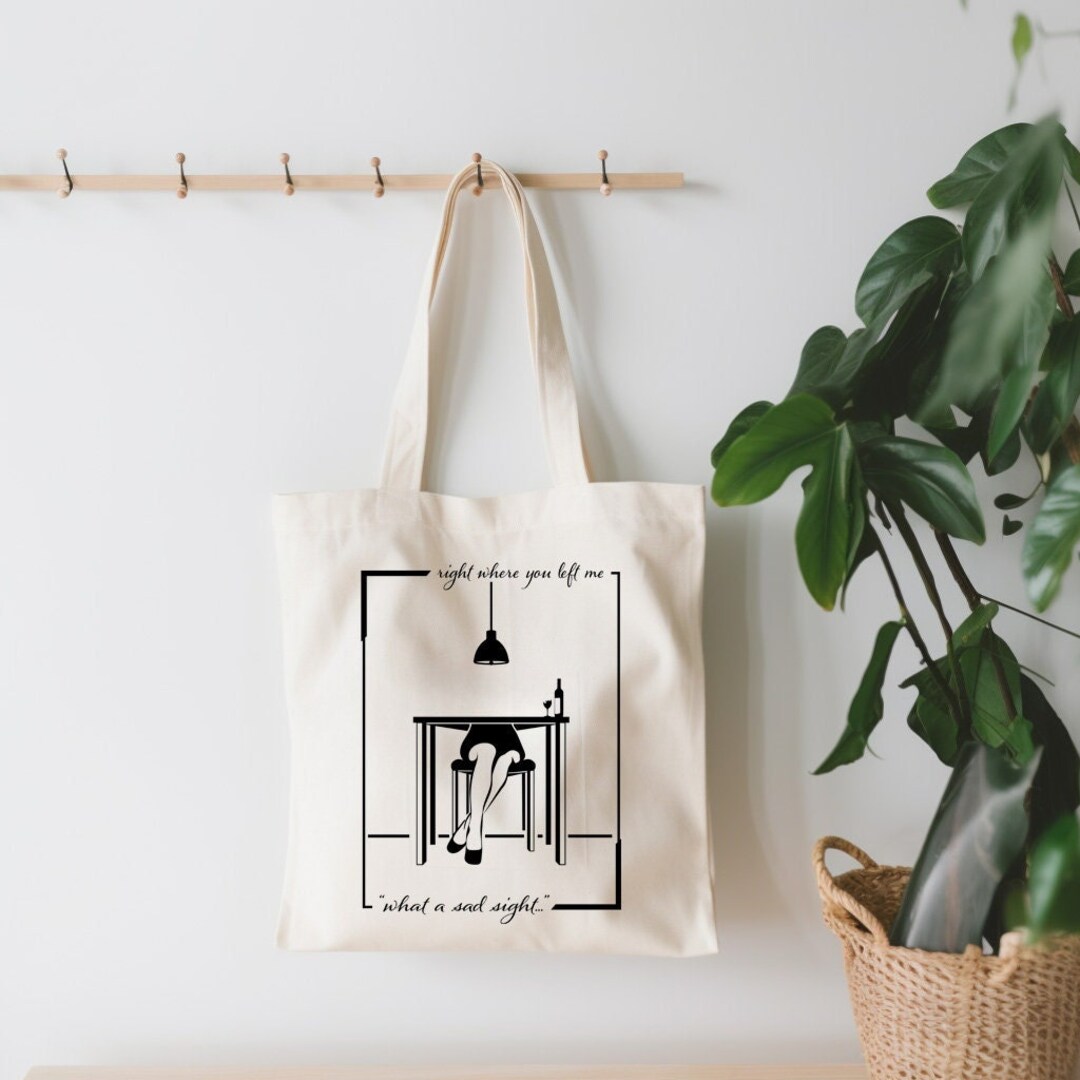 Right Where You Left Me, Taylor Swift, Taylor Swift Totebag, RWYLM ...