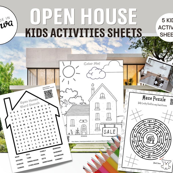 Realtor Coloring Page - Etsy