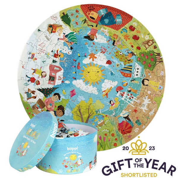 Round Jigsaw Puzzle - Etsy