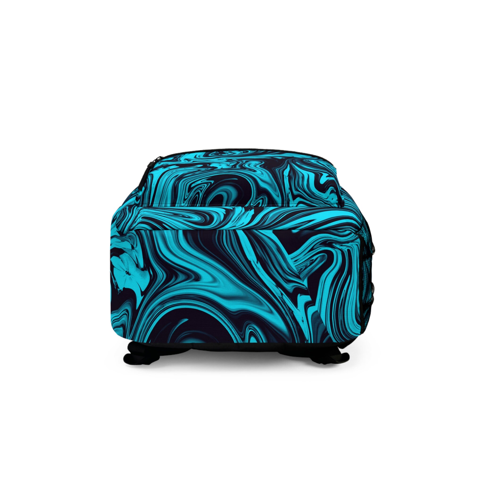 Gen Z Inspired, Turquoise Groovy, Schoolbag, Groovy Vibes, Bookbag - Etsy