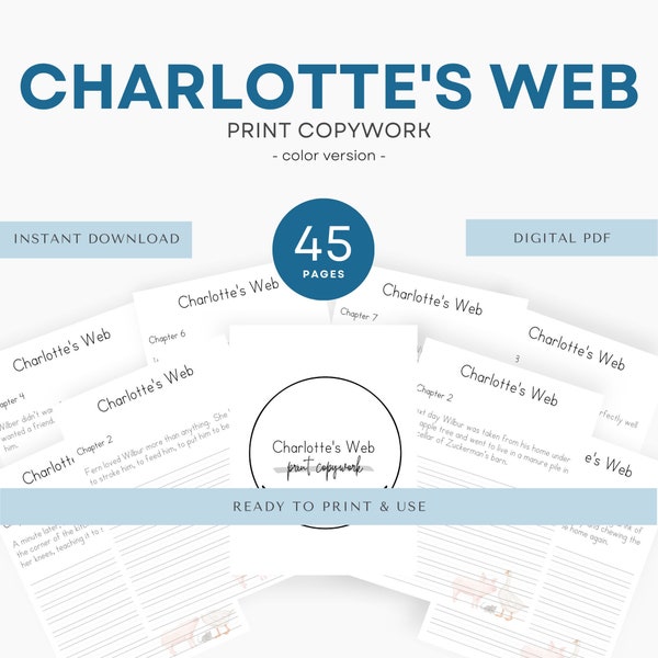 Charlotte’s Web Toys - Etsy