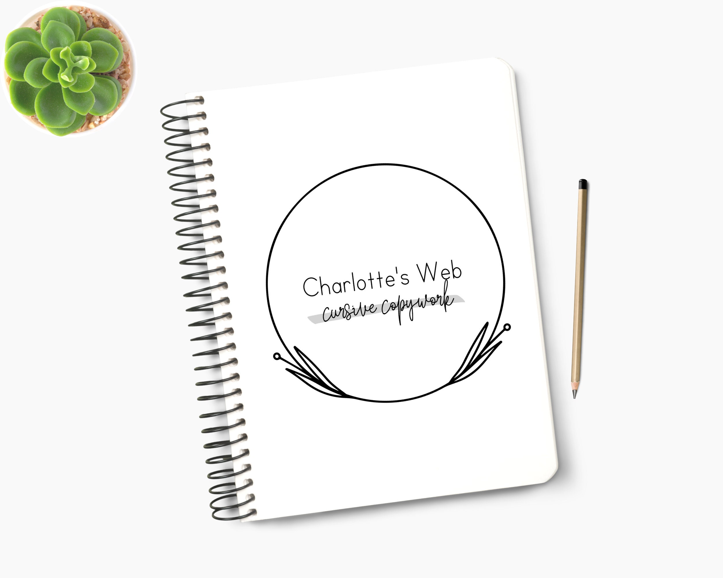 Charlotte’s Web Cursive Copy Work, Charlotte Mason Copywork ...