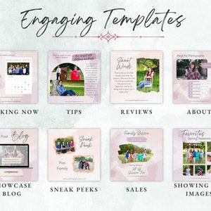 15 Watercolor Instagram Post Templates, Instagram Posts for ...