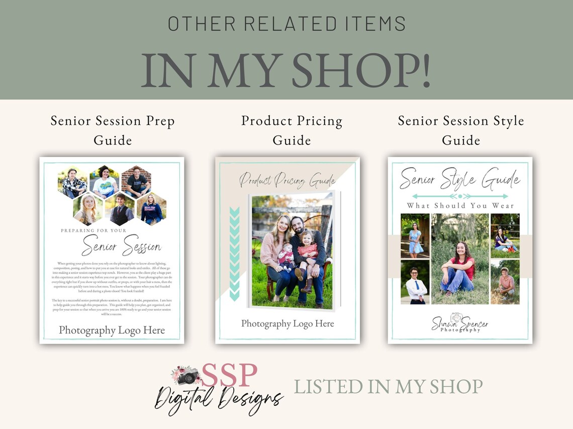 Canva Senior Portraits Welcome Guide, Photography Welcome Guide ...