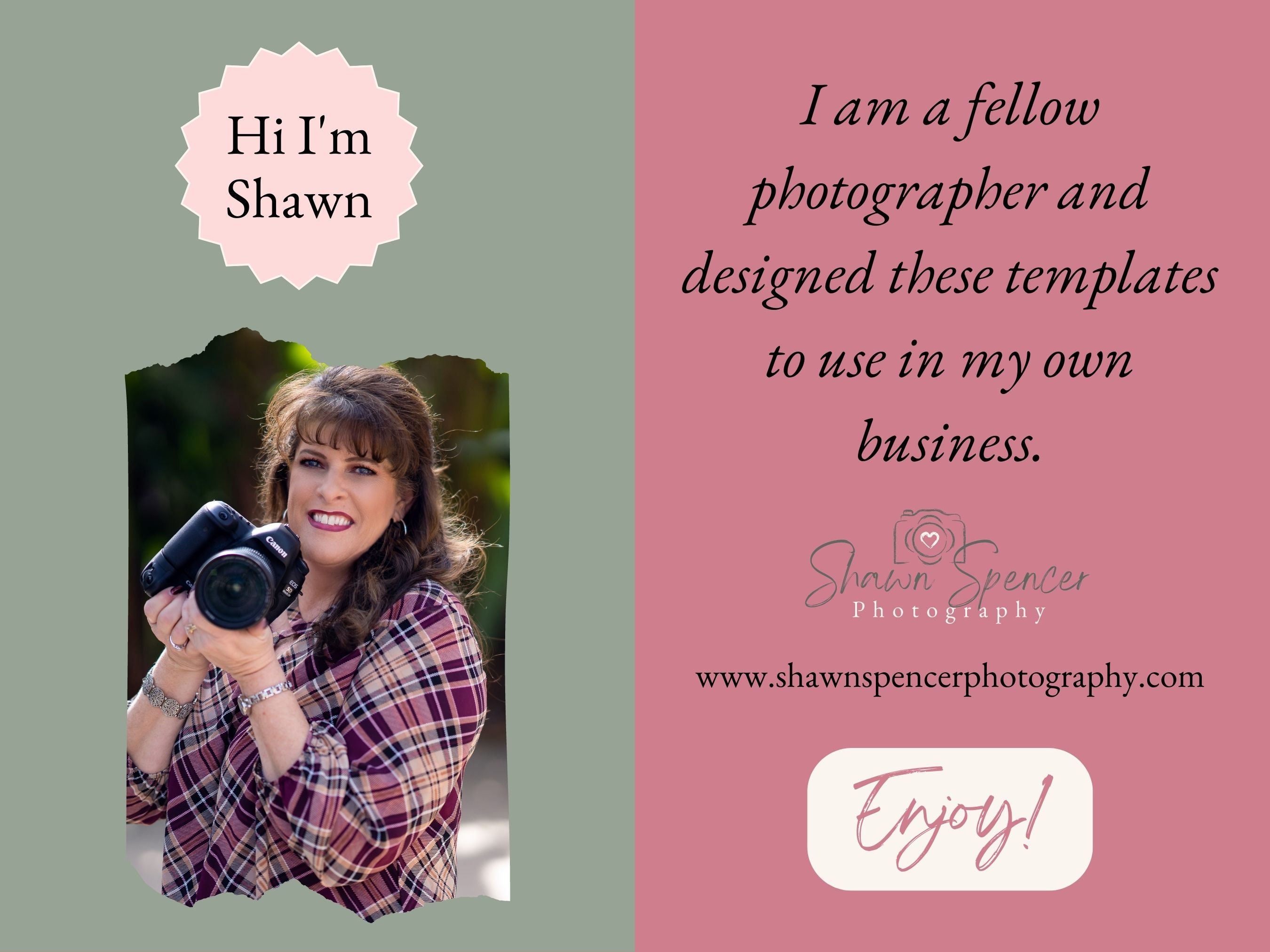 Portrait Welcome Guide, Session Welcome Guide Template, Portrait Guide ...