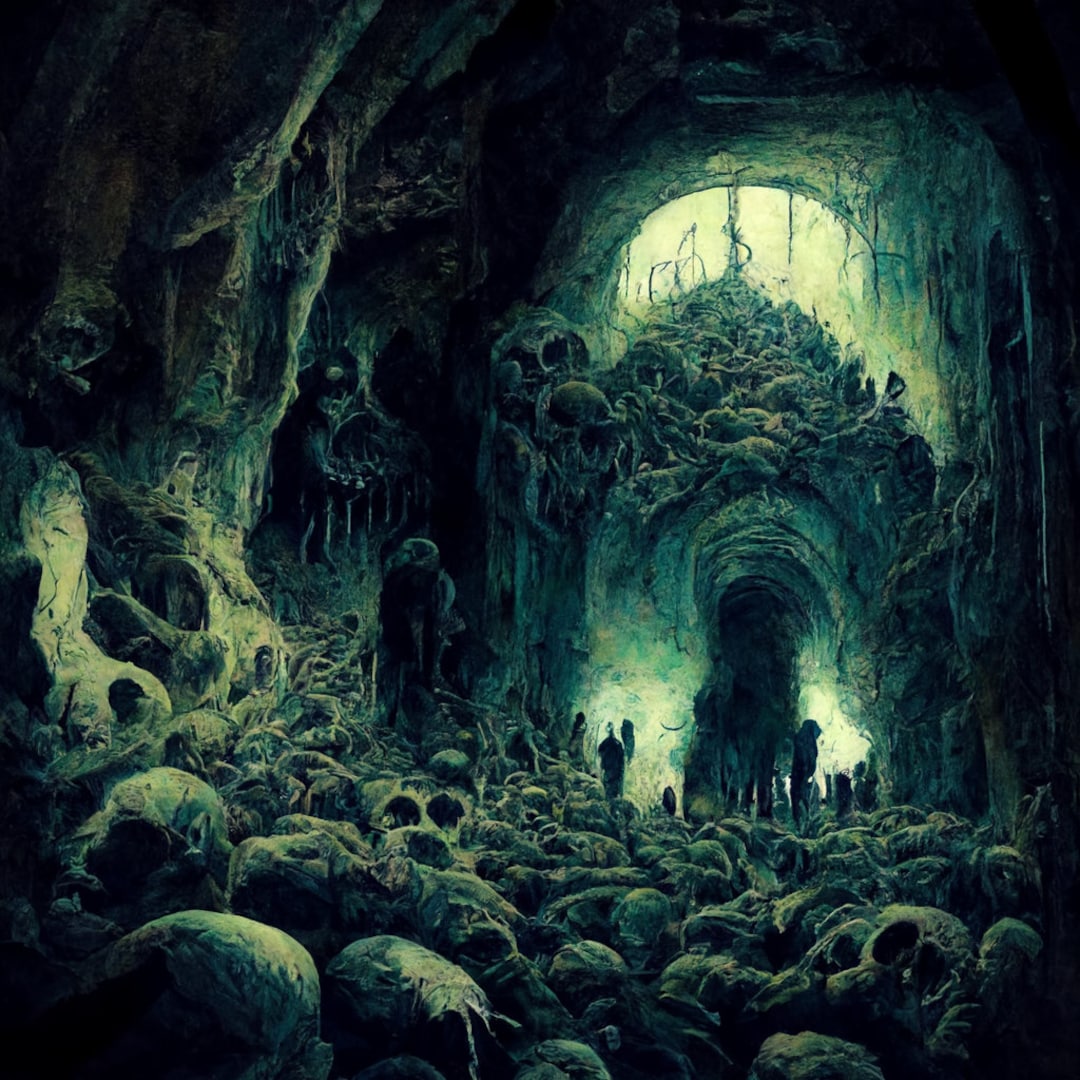 Plague-filled Cavern PNG File Download Gothic Artwork Fantasy Artwork ...