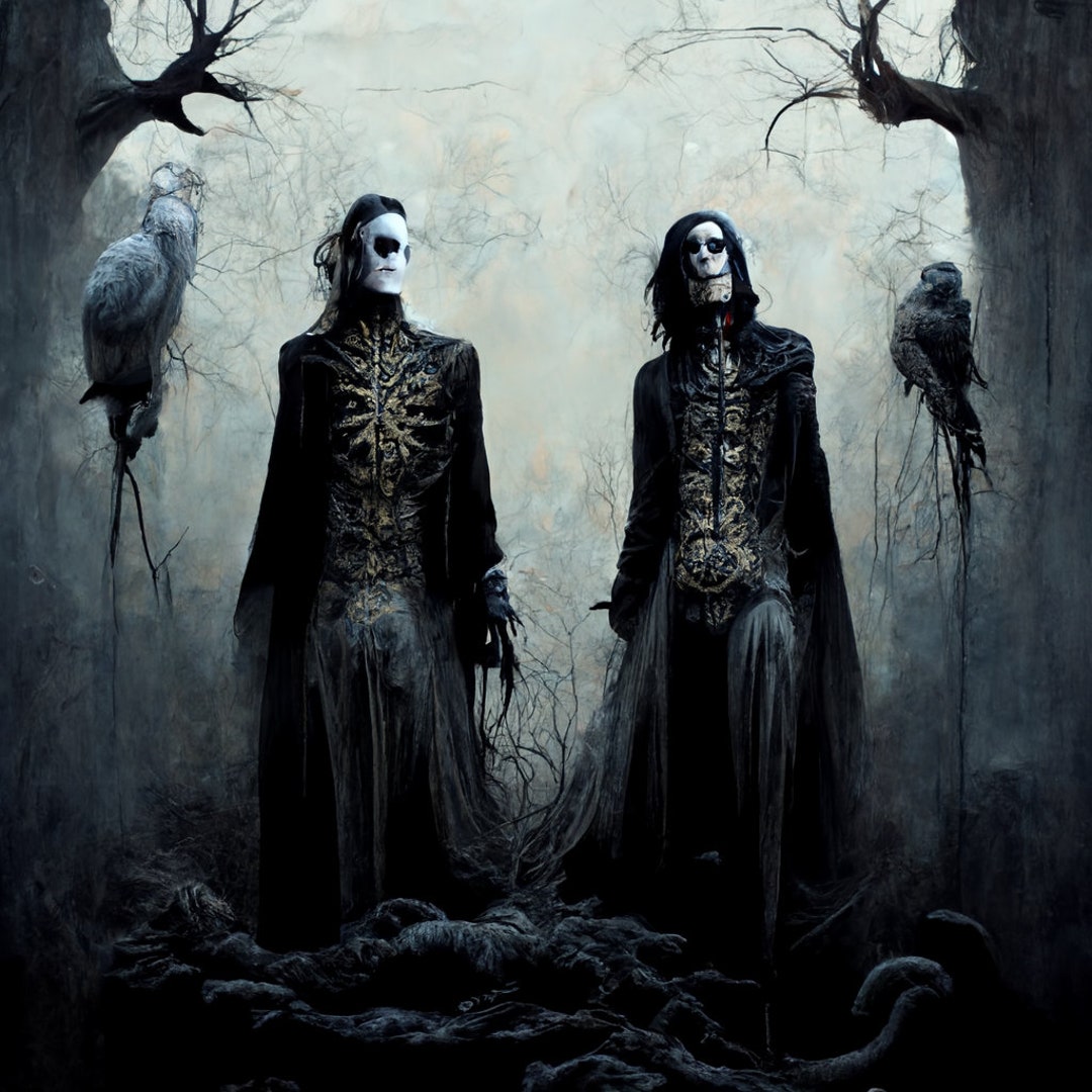 Awake at Last PNG File Download Gothic Artwork Fantasy - Etsy