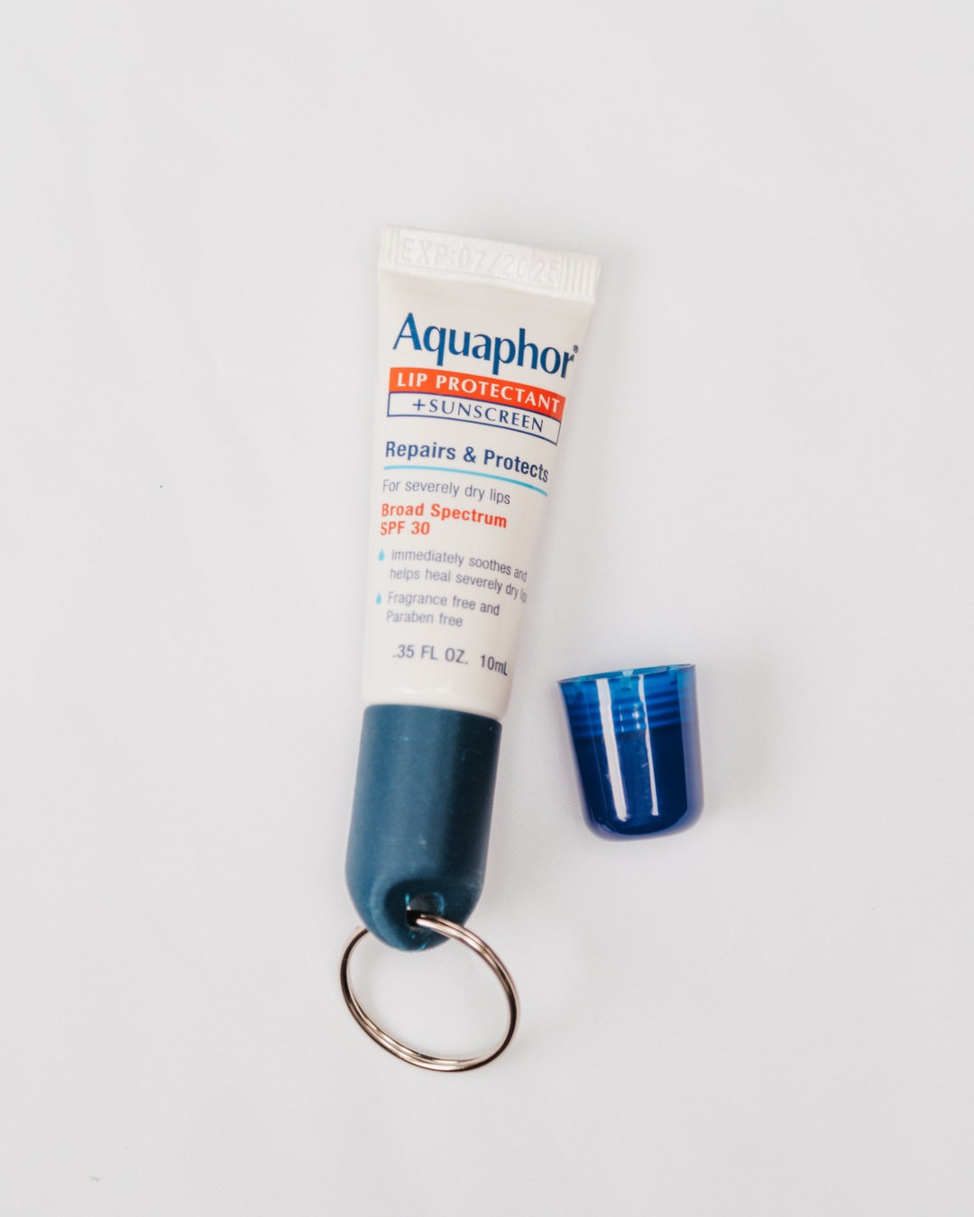 Aquaphor Keychain Cap (key Ring Included) - Chapstick Keychain Holder ...