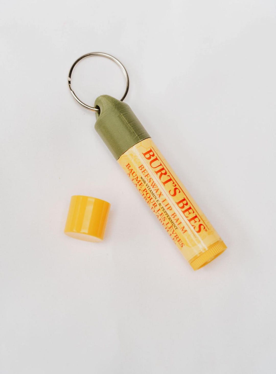 Burt's Bees Keychain Cap - Chapstick Holder - Etsy