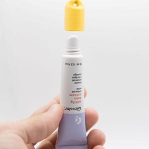 Glossier Brand Keychain Cap (key Ring Included) - Chapstick and Lip ...