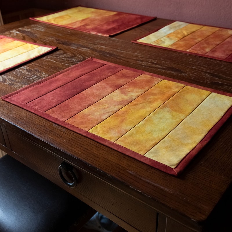 Fall Leaf Placemats - Etsy