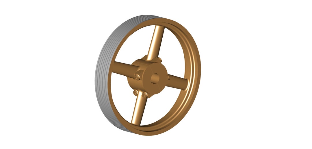 Four Spoke Pulley 30mm Diameter - Etsy