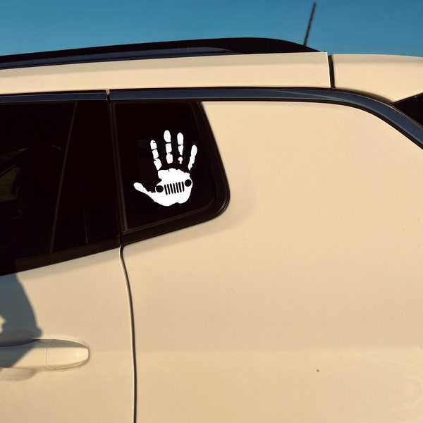Jeep Wave Decal - Etsy