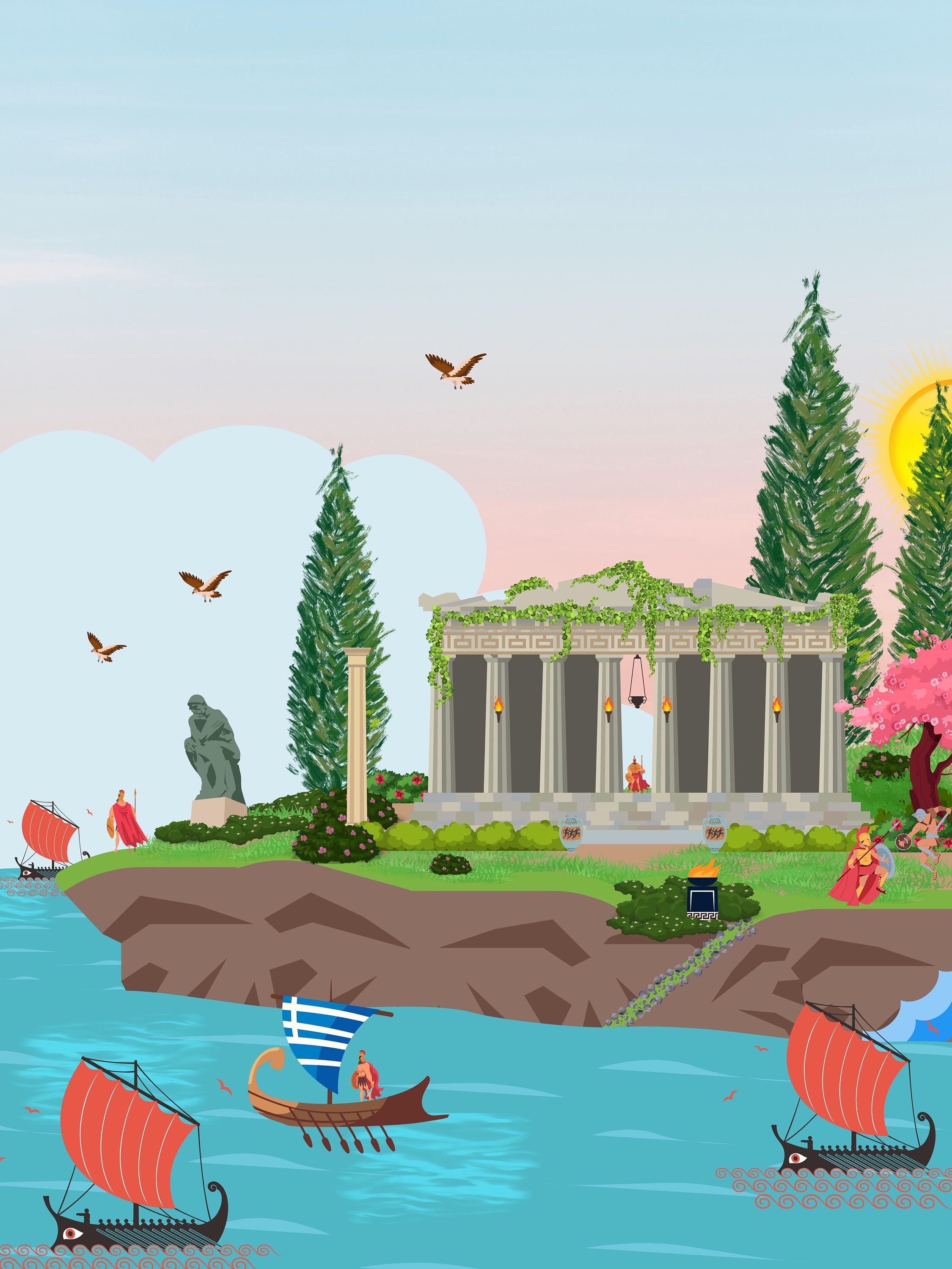 Spartan Themed Party Template Bundle Greek Party Editable - Etsy