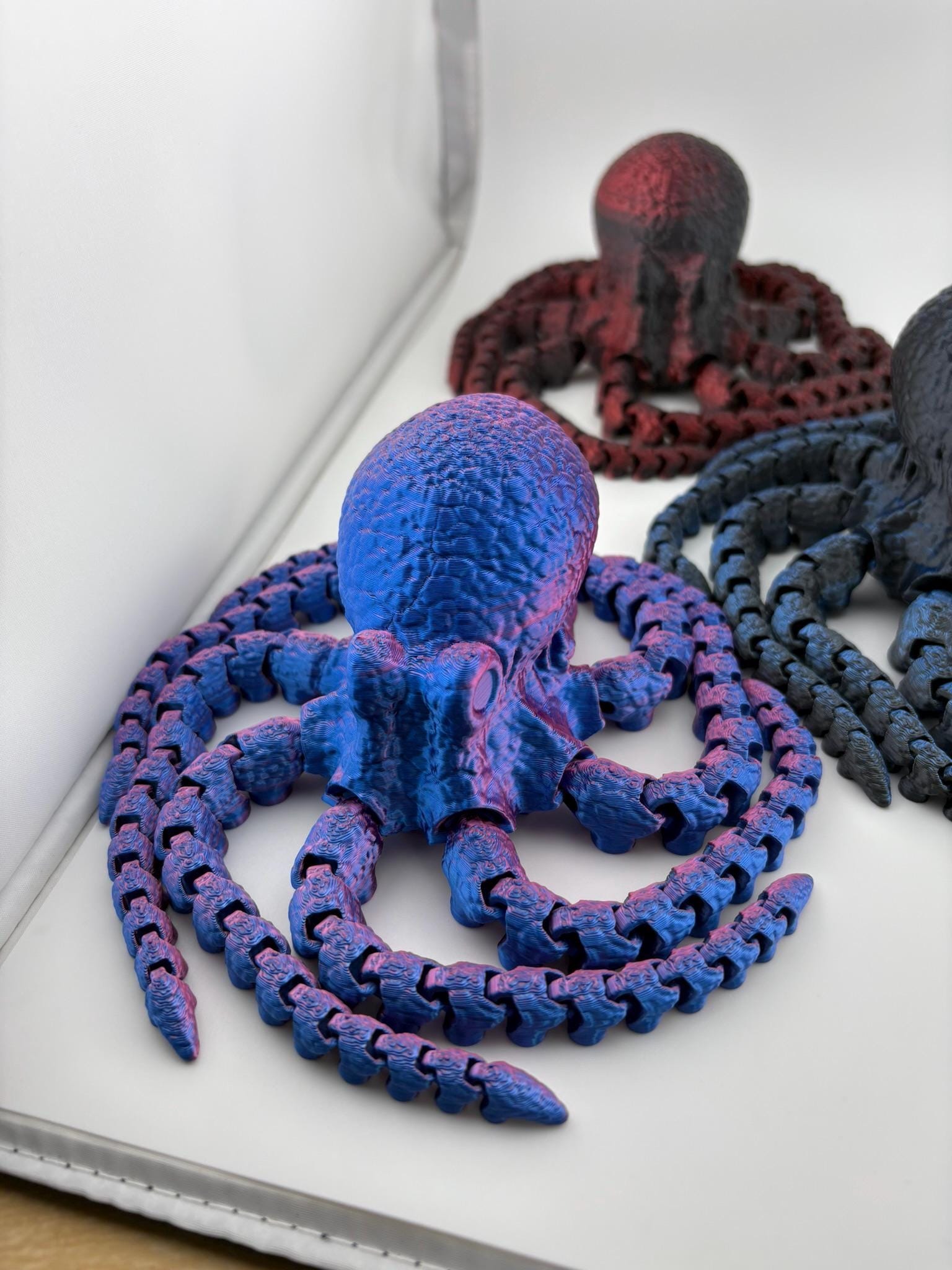 3d Printed Articulated Octopus Fidget Toy - Etsy