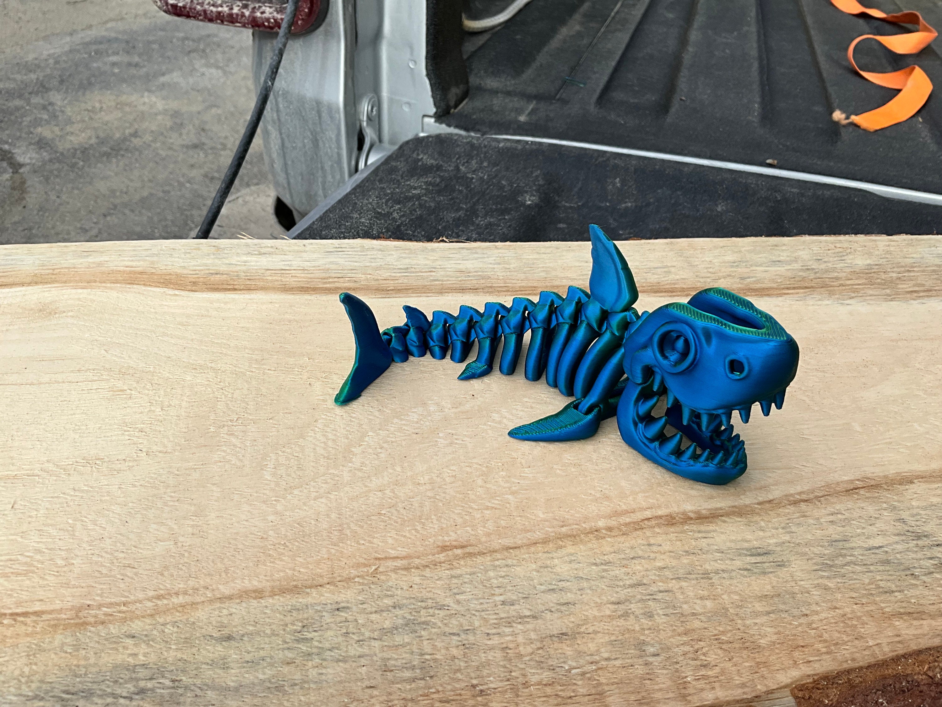 3d Printed Flexi Shark - Etsy