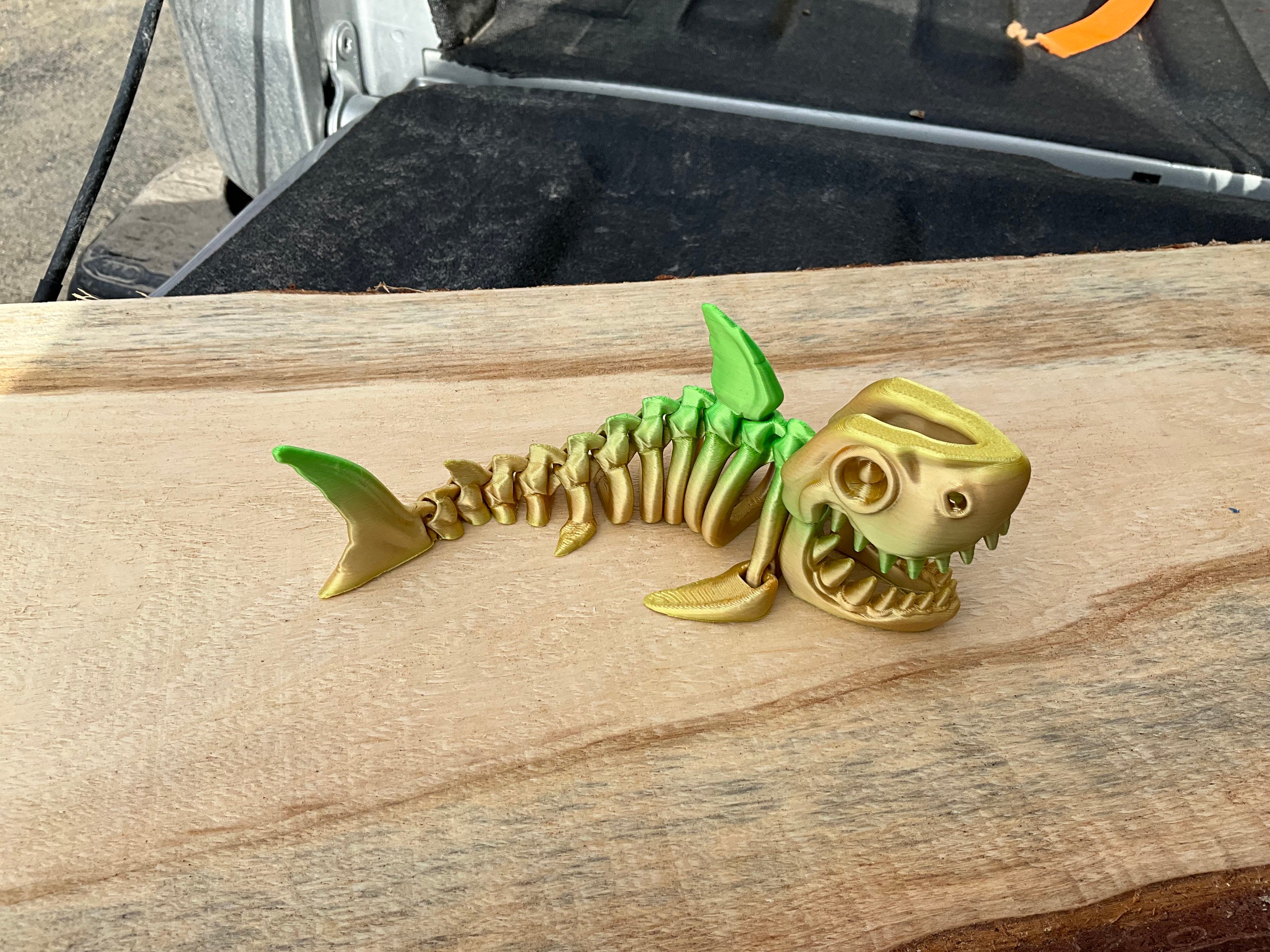 3d Printed Flexi Shark - Etsy