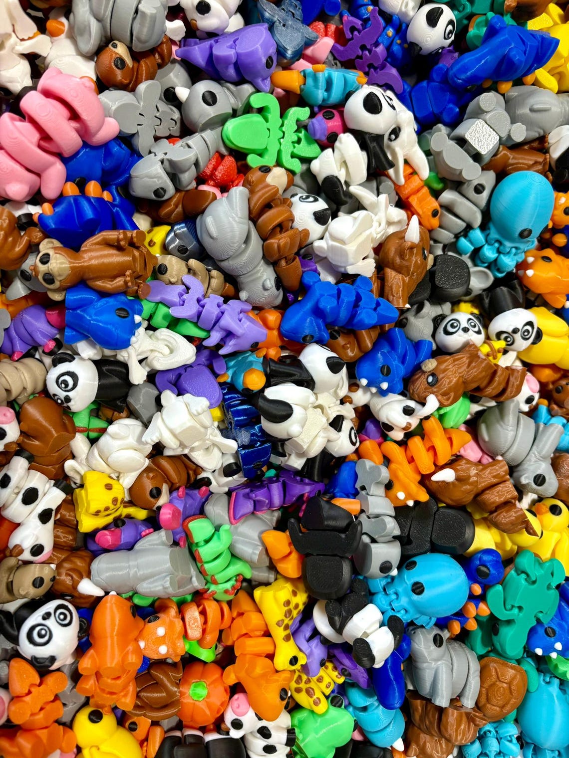 3D Printed Articulated Mini Animals, Wigglet Pocket Pets - Etsy