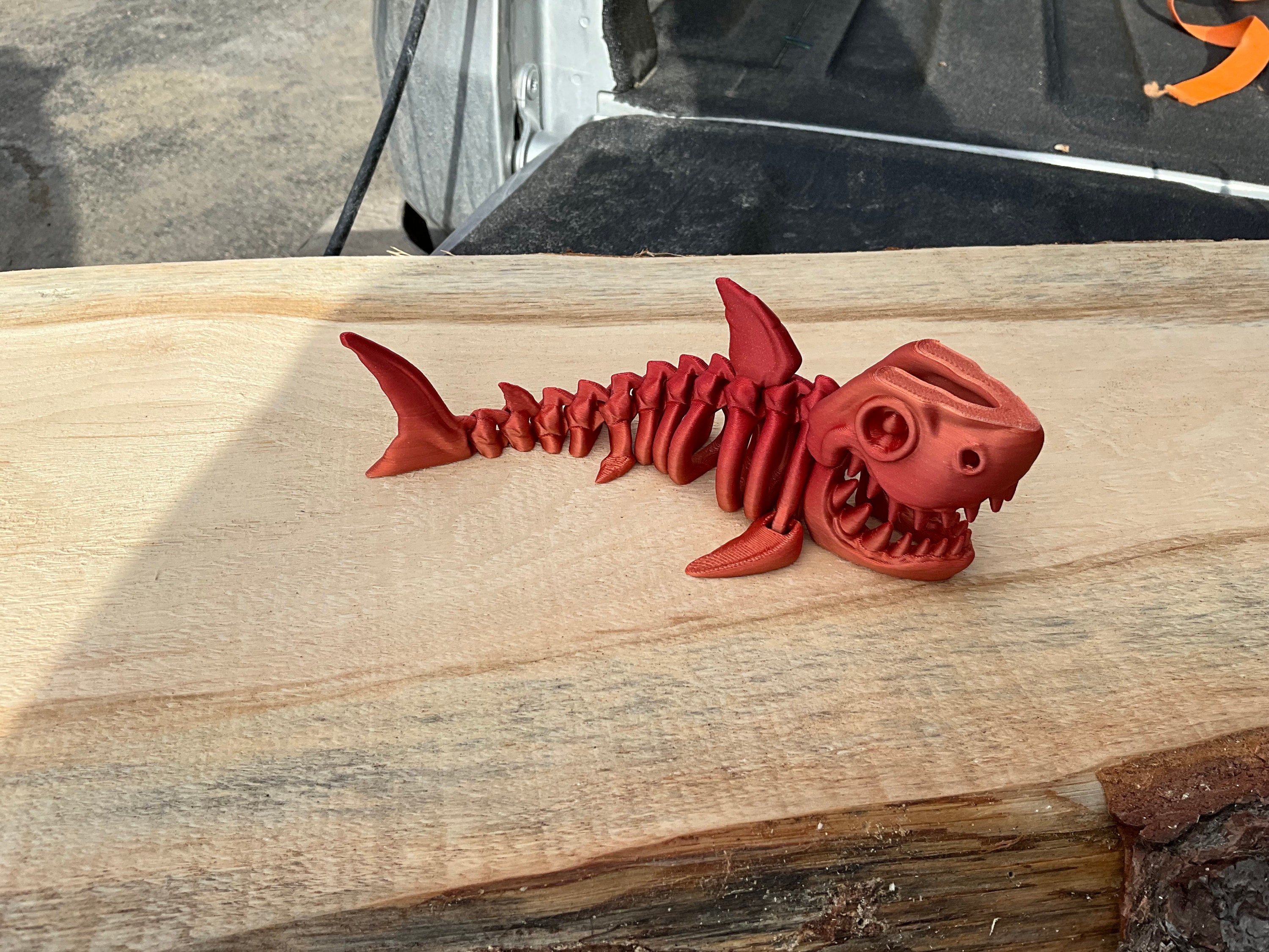 3d Printed Flexi Shark - Etsy