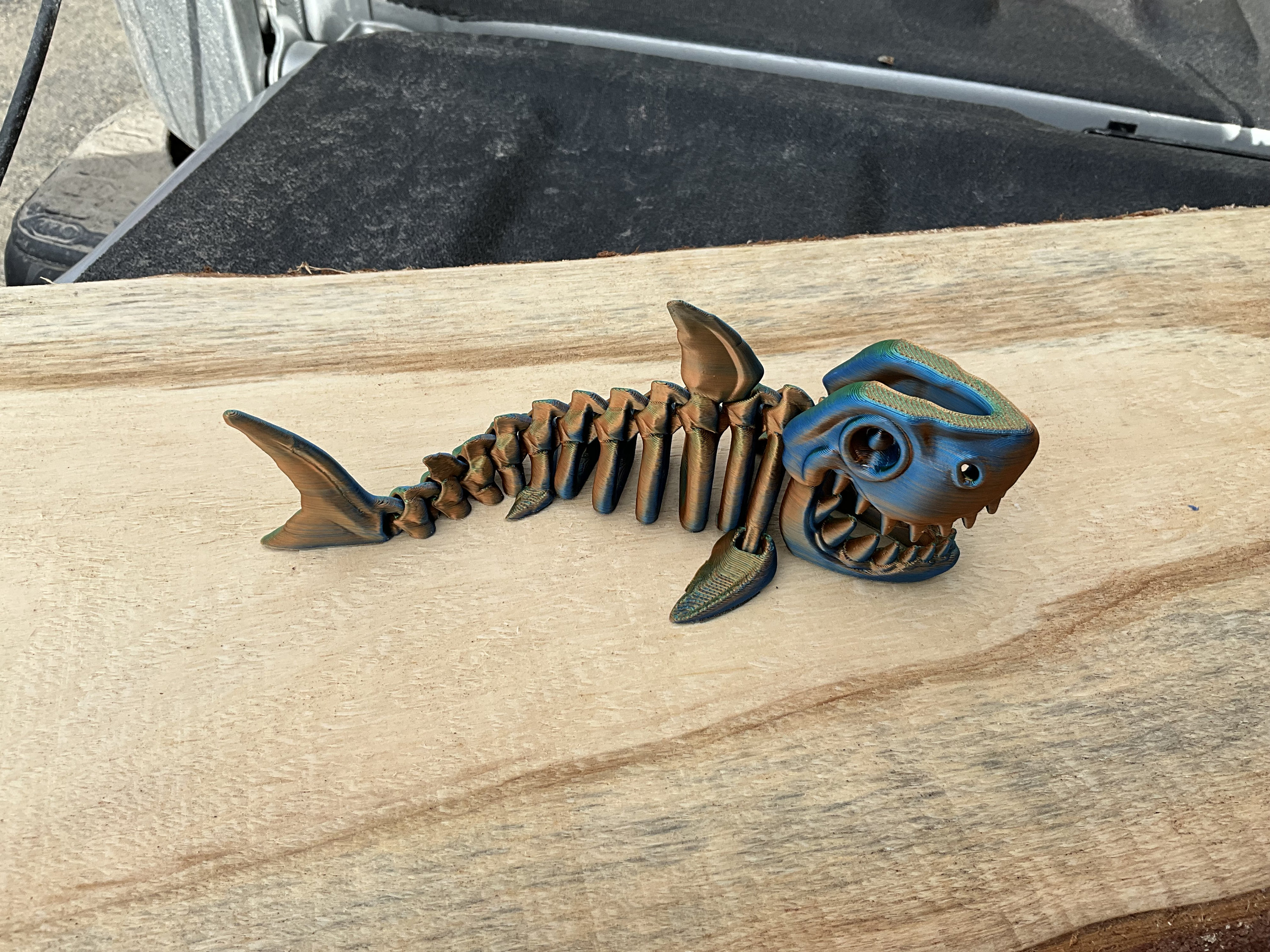 3d Printed Flexi Shark - Etsy